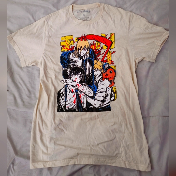 Teefury | Shirts | Chainsaw Man Graphic Tee | Poshmark